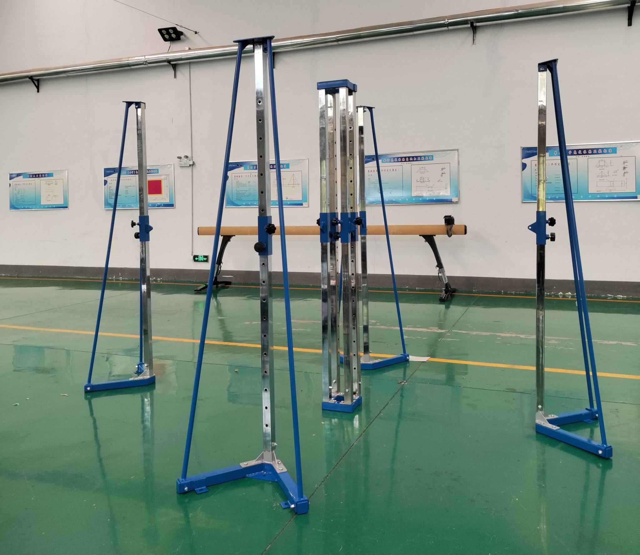 Bolt Down Quad Bars - MIX and MATCH SIZES - Gymnastics Equipment and ...