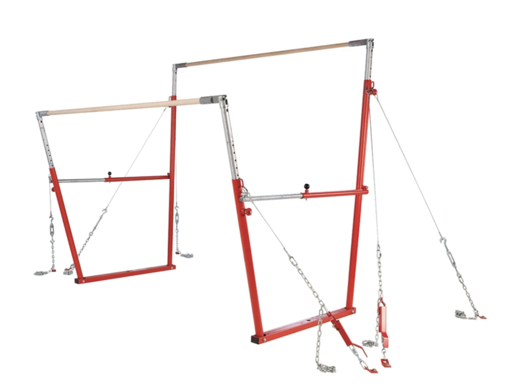 NEW**S.A. Uneven Pro Bars II with 6-ACSYS Cables-10%OFF! - Gymnastics ...