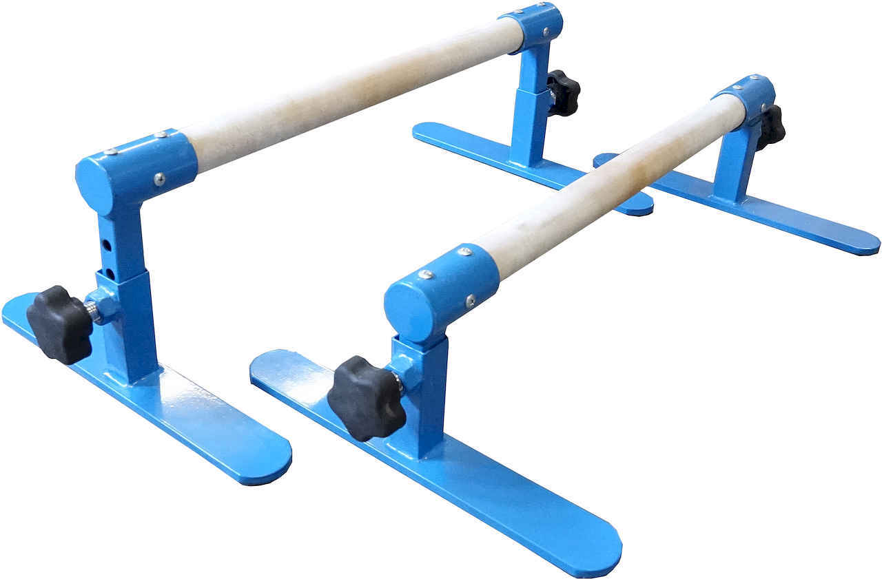 Adjustable Height Parallette Bars - Gymnastics Equipment and ...