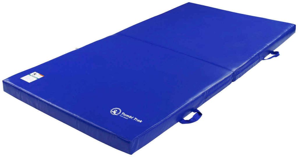 6" Red & Royal Blue Practice Mat - Gymnastics Equipment and ...